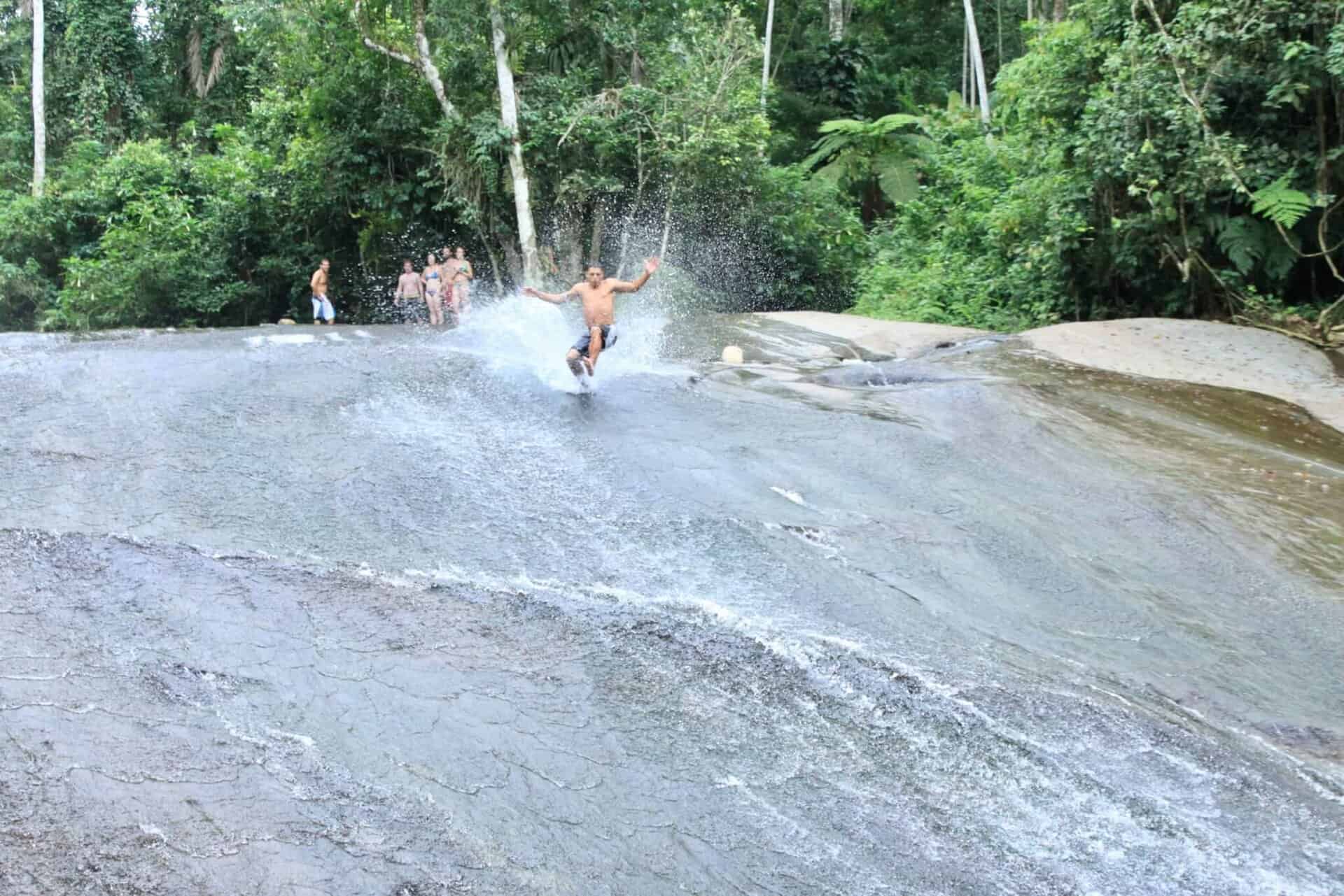Visiting a Natural Waterslide in Brazil | Full Life, Full Passport